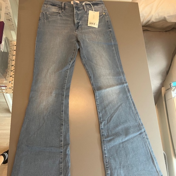 Frame Denim | Jeans | Nwt Frame Le High Flare Denim Light | Poshmark
